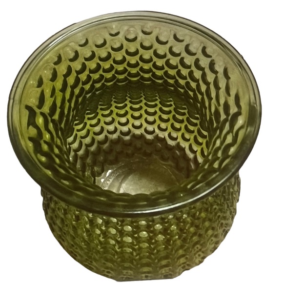 Vintage | Accents | Vintage Dimpled Green Vase | Poshmark
